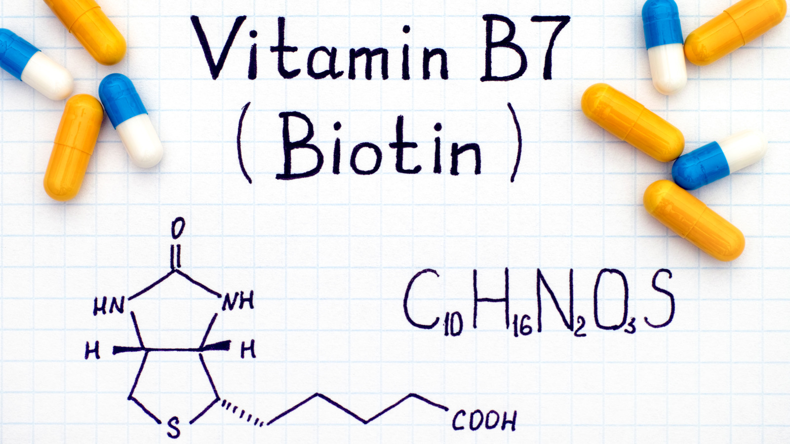 Vitamin B7 Structure
