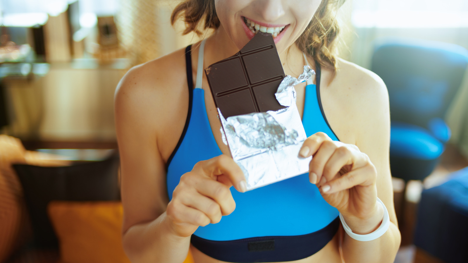 Why You Shouldn't Eat Chocolate Before A Workout